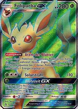Folipurba GX Ultra Prisma Boosterserien Einzelkarten Pokemon MAWO CARDS