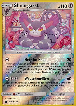 Shnurgarst Ultra Prisma Boosterserien Einzelkarten Pokemon MAWO CARDS