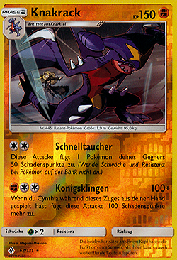 Knakrack Grauen der Lichtfinsternis Boosterserien Einzelkarten Pokemon ...