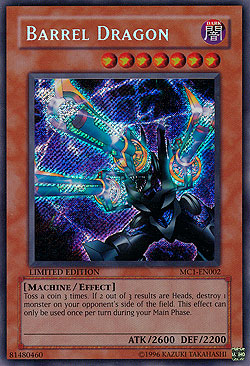 Barrel Dragon Master Collection Promo-Karten Einzelkarten Yu-Gi-Oh ...