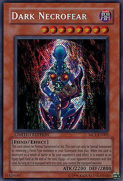 Dark Necrofear Master Collection Promo-Karten Einzelkarten Yu-Gi-Oh ...