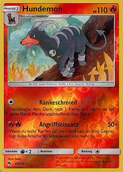 Hundemon Aufziehen der Sturmröte Boosterserien Einzelkarten Pokemon ...