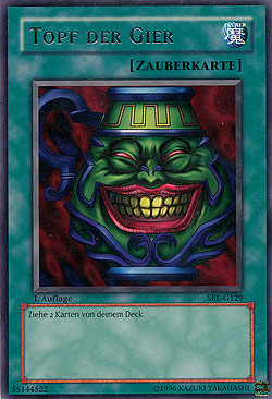 Topf der Gier Spell Ruler Boosterserien Yugi Einzelkarten Yu-Gi-Oh ...