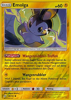Emolga Dragon Blade (JP) Boosterserien Einzelkarten Pokemon MAWO CARDS