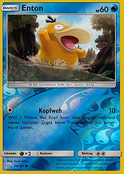 Enton Teams sind Trumpf Boosterserien Einzelkarten Pokemon MAWO CARDS