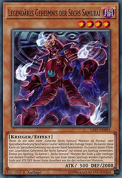 Legendäres Geheimnis der Sechs Samurai Savage Strike Boosterserien Einzelkarten Yu-Gi-Oh! MAWO CARDS