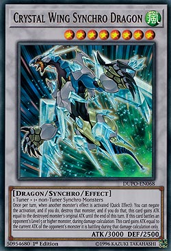 Crystal Wing Synchro Dragon Duel Power Special Editions Einzelkarten Yu ...