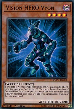 Vision HERO Vyon Duel Power Special Editions Einzelkarten Yu-Gi-Oh ...