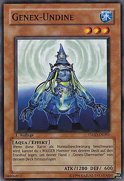 Genex-Undine The Shining Darkness Boosterserien Einzelkarten Yu-Gi-Oh ...