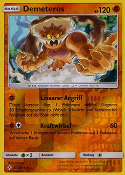 Demeteros Überschrittene Schwellen Boosterserien Einzelkarten Pokemon ...