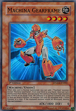 Machina Gearframe Machina Mayhem Structure Decks Einzelkarten Yu-Gi-Oh ...