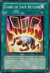 Card of Safe Return Zombie Madness Structure Decks Einzelkarten Yu-Gi ...