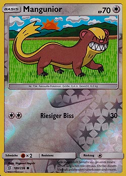 Mangunior Bund der Gleichgesinnten Boosterserien Einzelkarten Pokemon ...