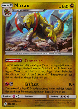 Maxax Bund der Gleichgesinnten Boosterserien Einzelkarten Pokemon MAWO ...