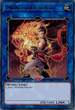 Mönch der Tenyi Rising Rampage Boosterserien Einzelkarten Yu-Gi-Oh ...