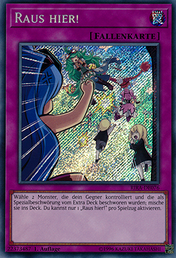 Raus hier! Rising Rampage Boosterserien Einzelkarten Yu-Gi-Oh! MAWO CARDS