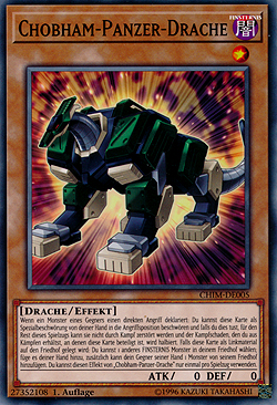 Chobham-Panzer-Drache Chaos Impact Boosterserien Einzelkarten Yu-Gi-Oh ...