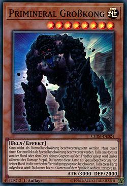 Primineral Großkong Chaos Impact Boosterserien Einzelkarten Yu-Gi-Oh ...