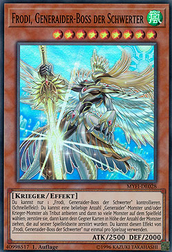 Frodi, Generaider-Boss der Schwerter Mystic Fighters Special Editions ...