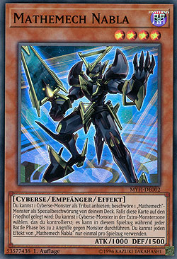 Mathemech Nabla Mystic Fighters Special Editions Einzelkarten Yu-Gi-Oh! MAWO CARDS