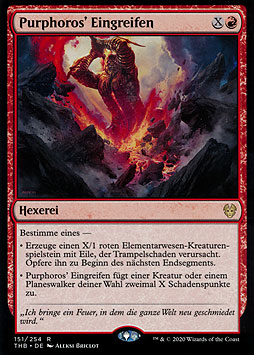 Purphoros' Eingreifen Theros Jenseits des Todes Boosterserien ...