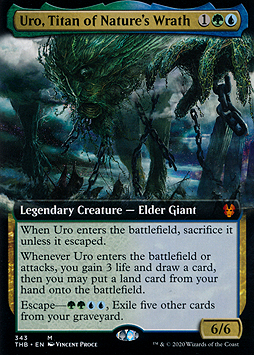 Uro, Titan of Nature's Wrath Theros Jenseits des Todes Boosterserien ...