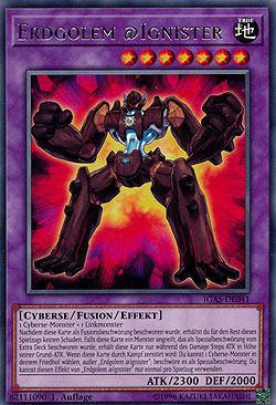 Erdgolem @Ignister Ignition Assault Boosterserien Einzelkarten Yu-Gi-Oh ...