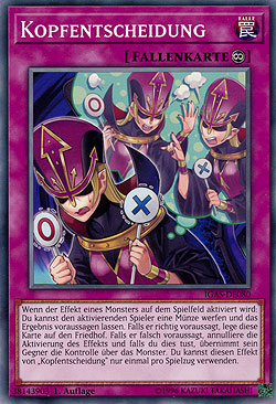 Kopfentscheidung Ignition Assault Boosterserien Einzelkarten Yu-Gi-Oh! MAWO CARDS