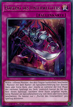 Porträt des Unterweltlers Ignition Assault Boosterserien Einzelkarten Yu-Gi-Oh! MAWO CARDS