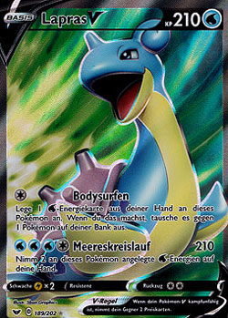 Lapras V Schwert & Schild Boosterserien Einzelkarten Pokemon MAWO CARDS