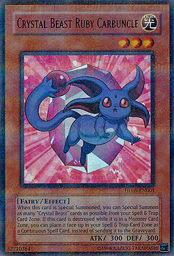Crystal Beast Ruby Carbuncle Hobby League Turnier-Karten Einzelkarten ...