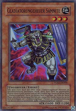 Gladiatorungeheuer Samnite Turbo Pack - Booster One Turnier-Karten ...