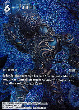 Famfrit Promokarten Promokarten Einzelkarten Final Fantasy MAWO CARDS
