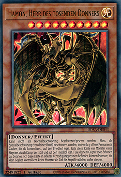 Hamon, Herr des tosenden Donners Sacred Beasts Structure Decks ...