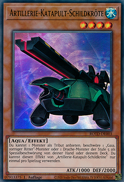 Artillerie-Katapult-Schildkröte Rise of the Duelist Boosterserien ...