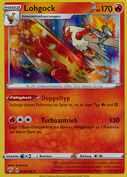 Lohgock Flammende Finsternis Boosterserien Einzelkarten Pokemon MAWO CARDS