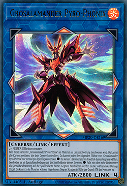 Grosalamander Pyro-Phönix Mega Tin 2020 Mega Tins Einzelkarten Yu-Gi-Oh ...