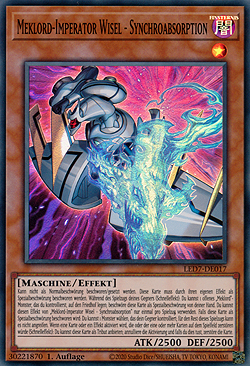 Meklord-Imperator Wisel - Synchroabsorption Legendary Duelists: Rage of ...