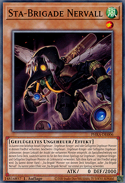 Sta-Brigade Nervall Phantom Rage Boosterserien Einzelkarten Yu-Gi-Oh ...