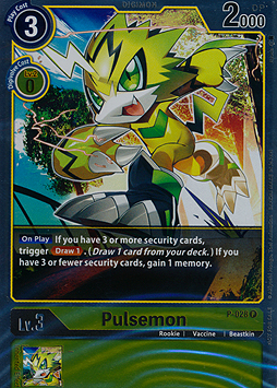 Pulsemon Promokarten Promokarten Einzelkarten Digimon MAWO CARDS