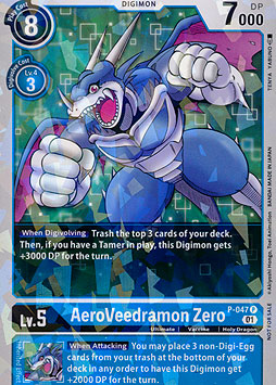 AeroVeedramon Zero Promokarten Promokarten Einzelkarten Digimon MAWO CARDS