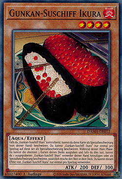 Gunkan-Suschiff Ikura Dawn of Majesty Boosterserien Einzelkarten Yu-Gi ...