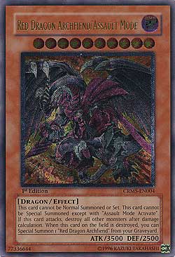 Red Dragon Archfiend/Assault Mode Crimson Crisis Boosterserien Einzelkarten Yu-Gi-Oh! MAWO CARDS