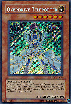 Overdrive Teleporter Crossroads of Chaos Boosterserien Einzelkarten Yu ...