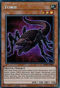 Yowie Brothers of Legend Special Editions Einzelkarten Yu-Gi-Oh! MAWO CARDS