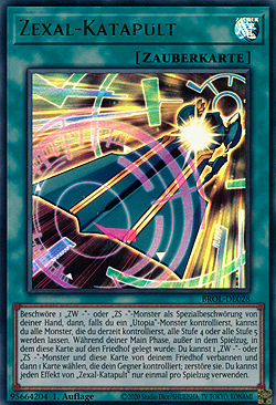 Zexal-Katapult Brothers of Legend Special Editions Einzelkarten Yu-Gi ...