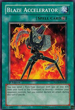 Blaze Accelerator Force of the Breaker Boosterserien Einzelkarten Yu-Gi ...