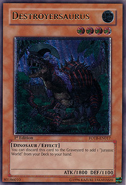 Destroyersaurus Force of the Breaker Boosterserien Einzelkarten Yu-Gi ...