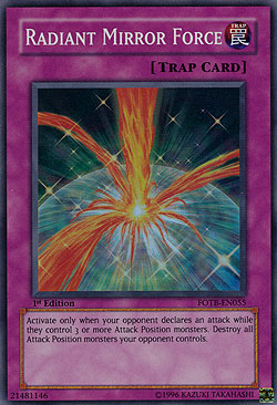 Radiant Mirror Force Force of the Breaker Boosterserien Einzelkarten Yu ...