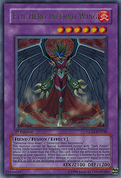 Evil Hero Inferno Wing Gladiator's Assault Boosterserien Einzelkarten ...